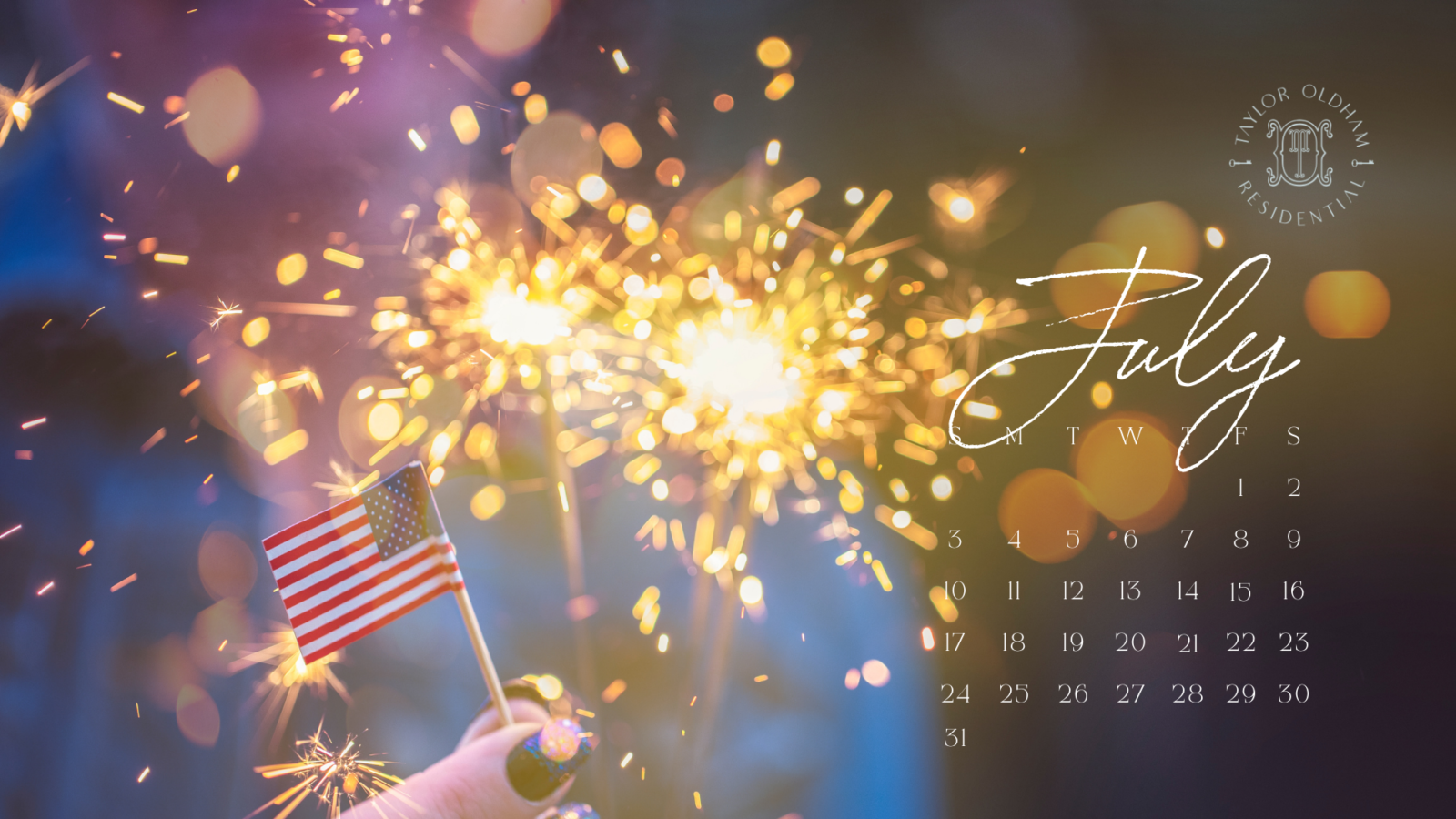 July Desktop Backgrounds | yourtayloredhome.com