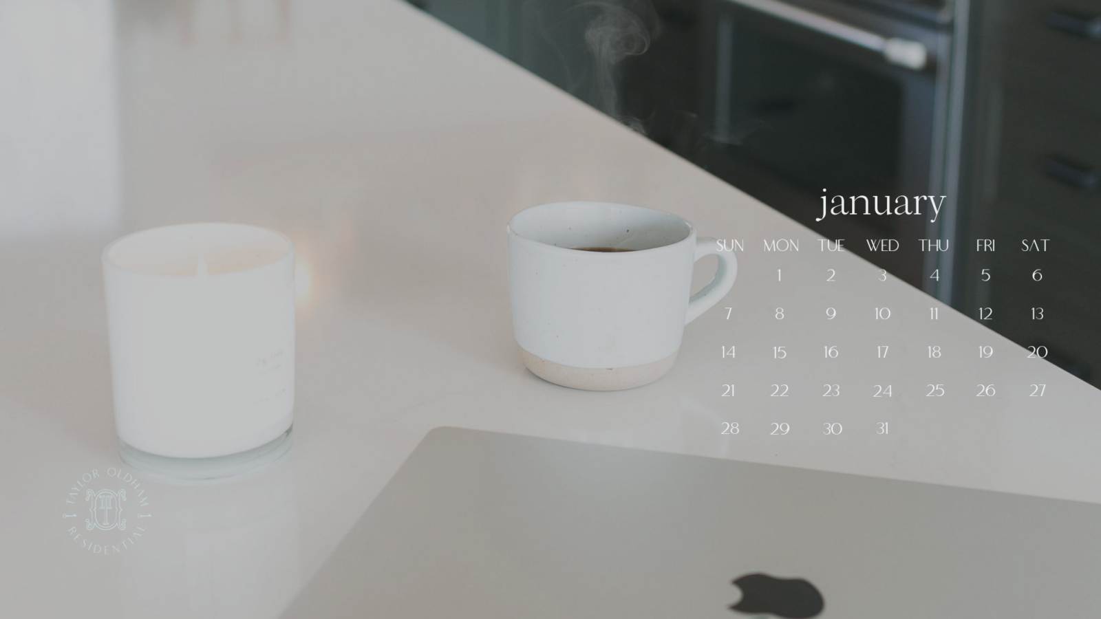 January Desktop Backgrounds | yourtayloredhome.com
